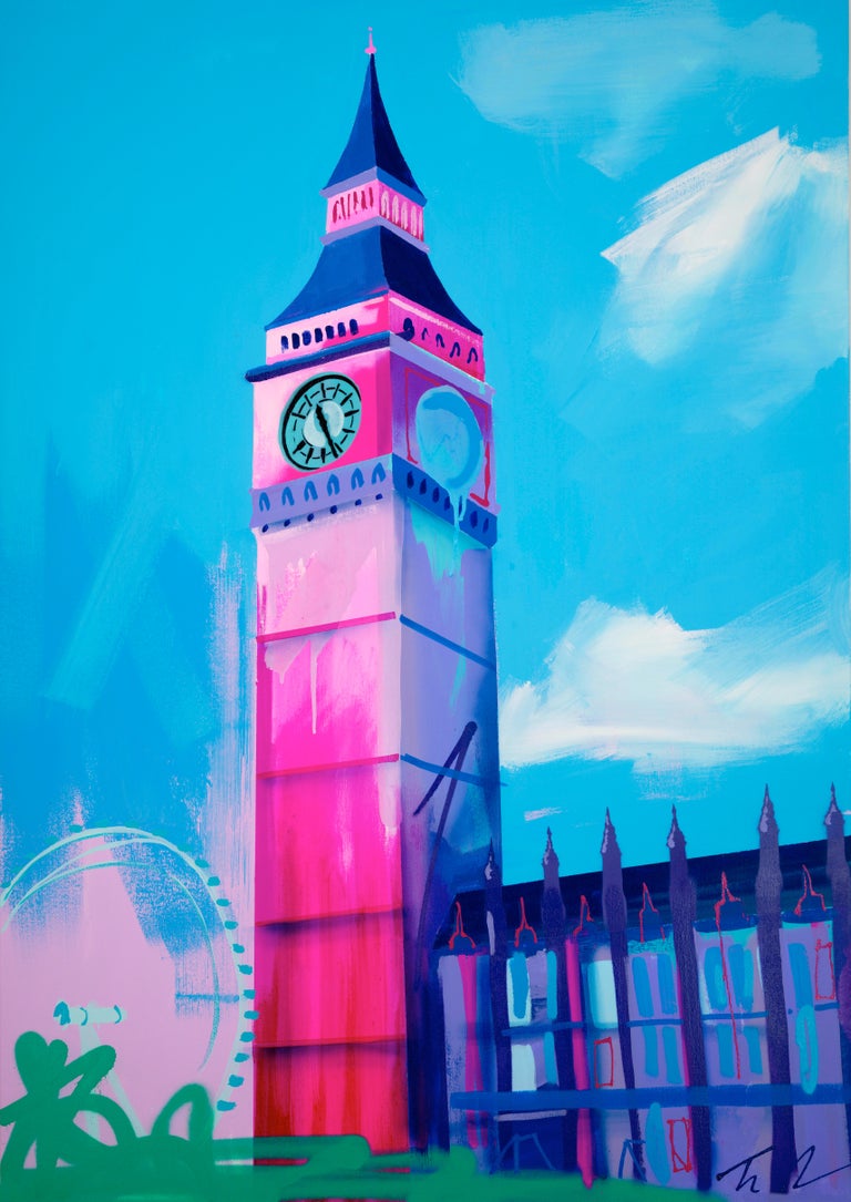 Tim Fowler - Houses Of Parliament - Acrylic, Modern Art, Contemporary ...