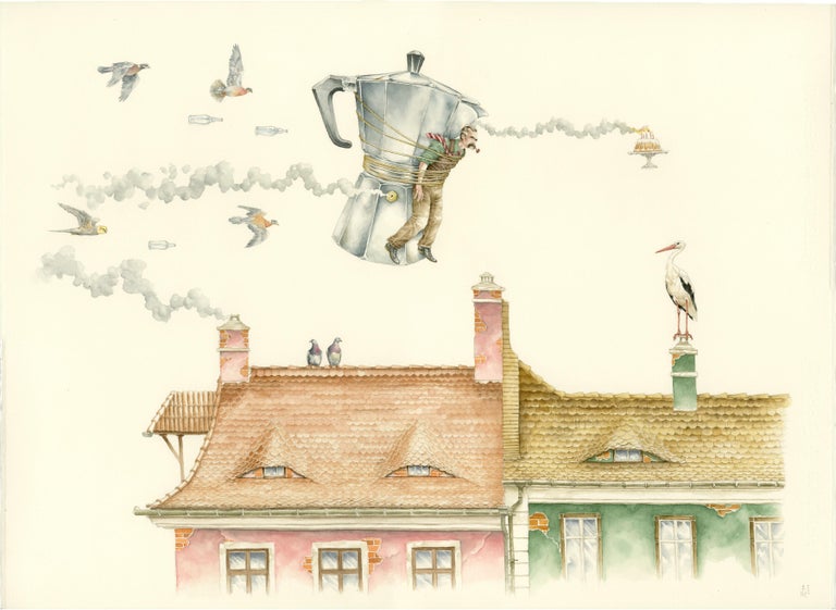 Paul Morstad - "Human All Too Human," Contemporary, Playful, Narrative ...