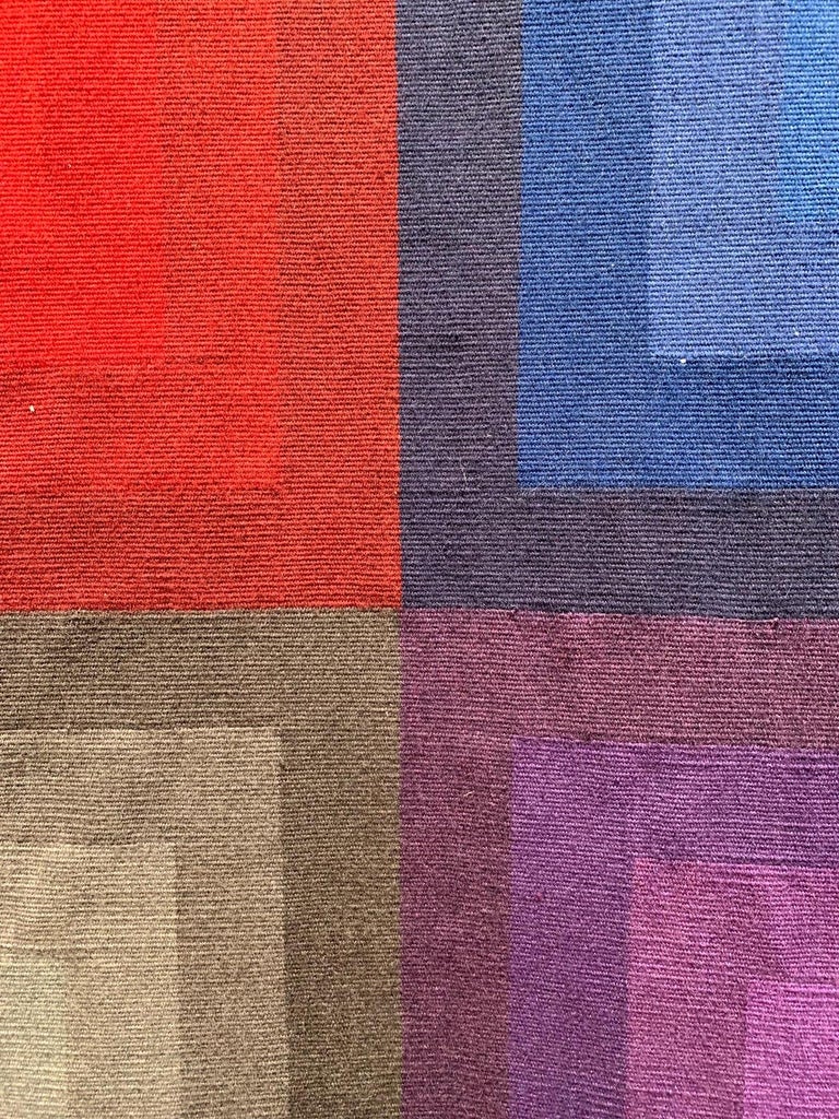 Victor Vasarely - Arcturus ll, Op Art Tapestry, Textile, Bright ...