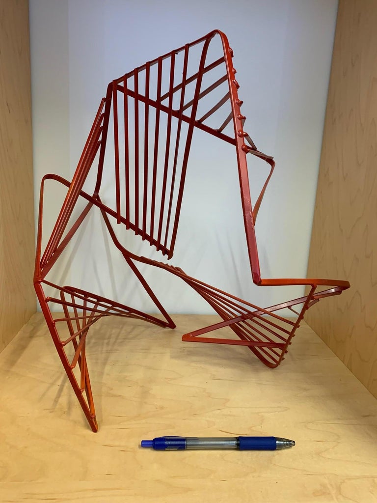 Hans Schule - "Cluster #3, " Contemporary, Abstract, Geometric ...