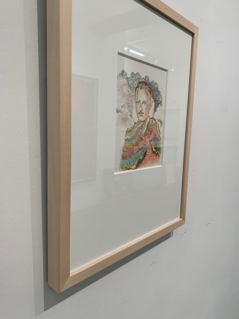 Paul Morstad - "Two Volcanoes," Contemporary, Narrative, Portrait ...