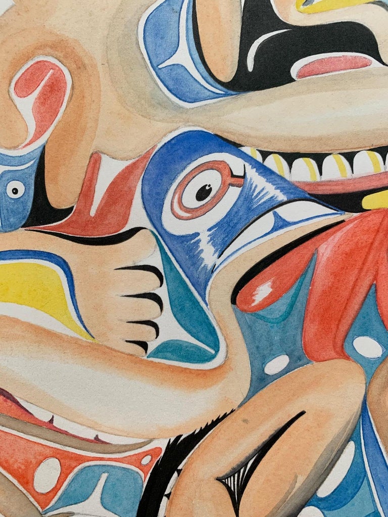 Michael Nicoll Yahgulanaas - "Best of Us," Contemporary, Abstract ...