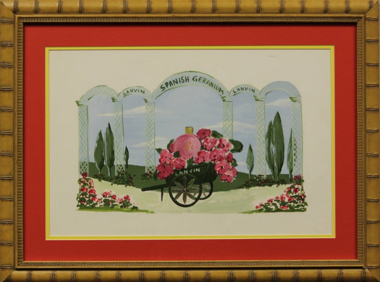 Alexander Warren Montel - Spanish Geranium For Sale at 1stDibs