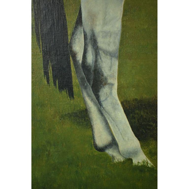 Fairfield Coogan - "Grey Steeplechaser #8" For Sale at 1stDibs