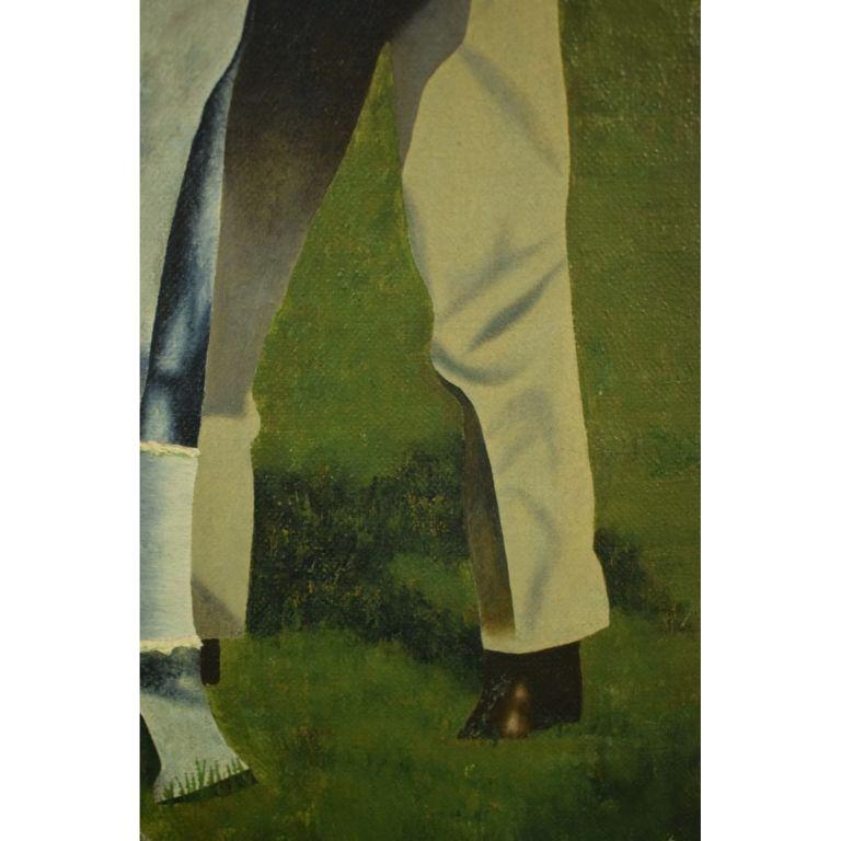 Fairfield Coogan - "Grey Steeplechaser #8" For Sale at 1stDibs