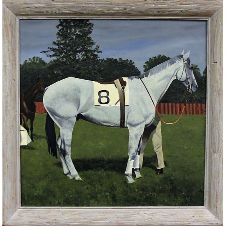 Fairfield Coogan - "Grey Steeplechaser #8" For Sale at 1stDibs