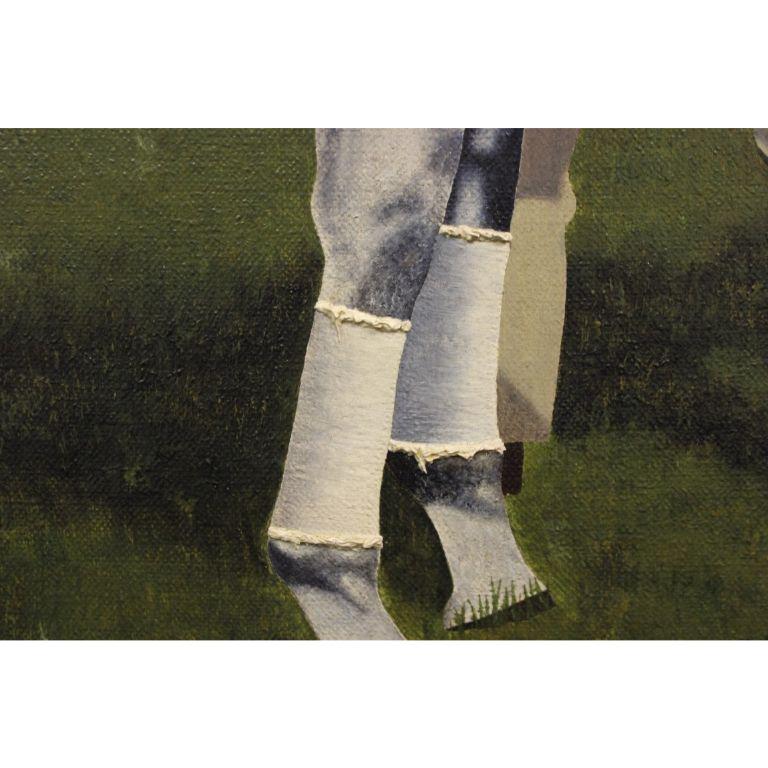 Fairfield Coogan - "Grey Steeplechaser #8" For Sale at 1stDibs