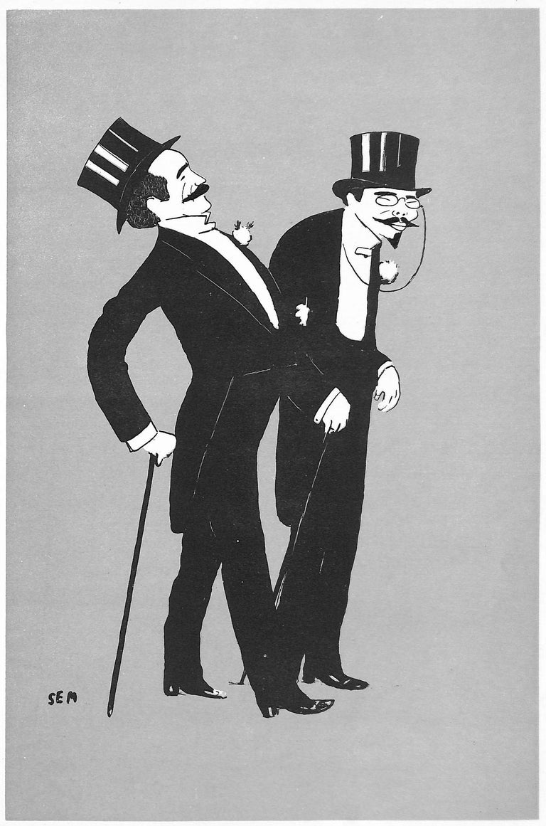 Georges Goursat (Sem) - SEM circa 1910s Folio For Sale at 1stDibs ...