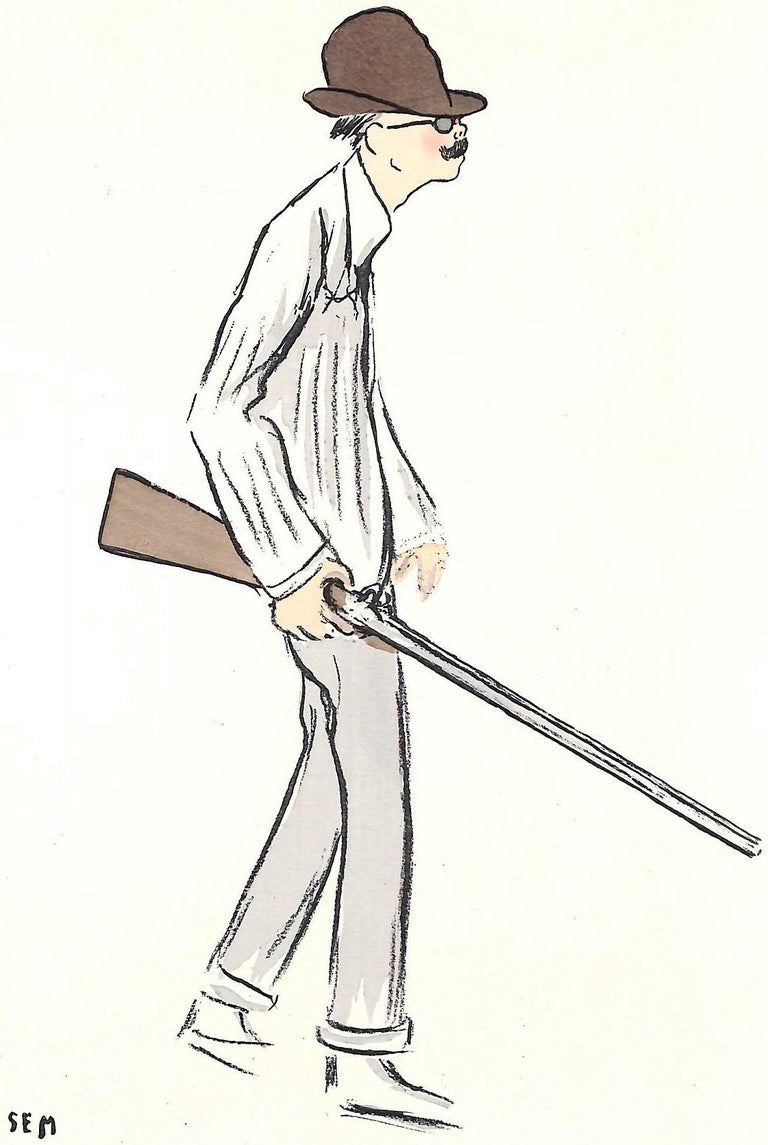 Georges Goursat (Sem) - SEM circa 1910s Folio For Sale at 1stDibs ...
