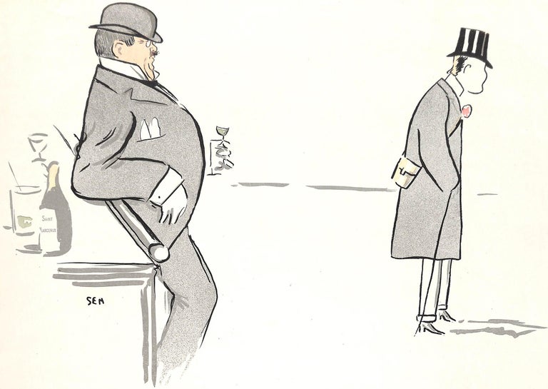 Georges Goursat (Sem) - SEM circa 1910s Folio For Sale at 1stDibs ...