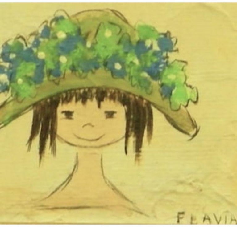 Flavia Marie Weedn - Flower Girl by Flavia Marie Weedn (1929-2015) For ...