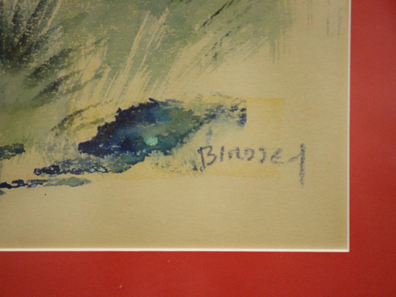 Alfred Birdsey - Bermuda Cove Watercolour By Alfred Birdsey (1912-1996 ...