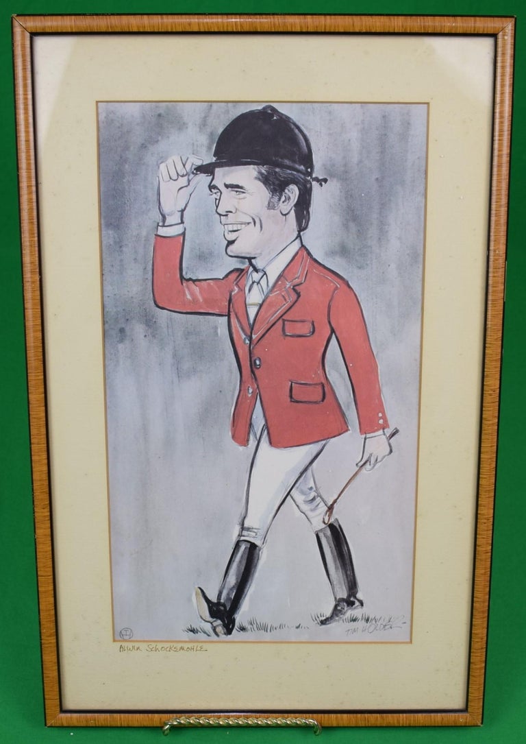 Tim Holder - German Show-pinafore dress, Alwin Schockemohle Watercolour ...