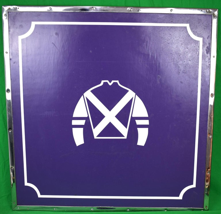 Unknown - "Racing Stable Owner's Silkscreen Stable Sign" For Sale at ...