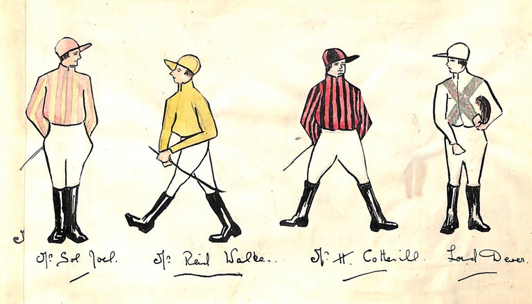 Alicia F Muspratt - "The Book Of Jockeys" 1921 Alicia F. For Sale at ...