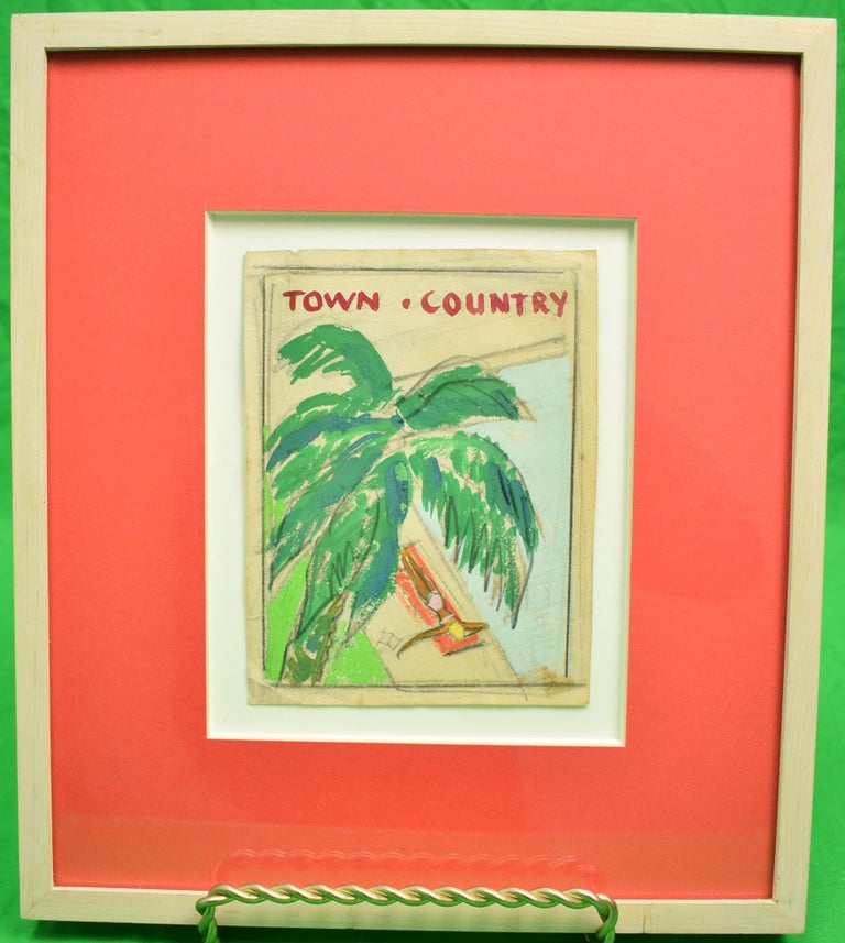 Reynaldo Luza - Original Illustration Artwork circa 1950 Lady ...