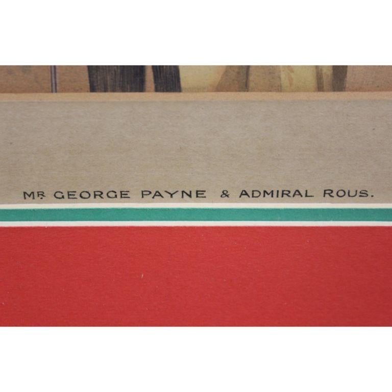 Richard Deighton - Mr. George Payne and Admiral Rous For Sale at 1stDibs