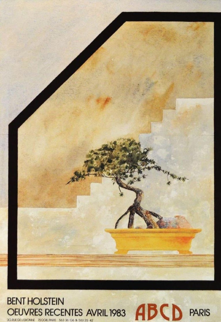 Bent Holstein - Poster-Oeuvres Recentes, Avril 1983-ABCD Paris at 1stDibs