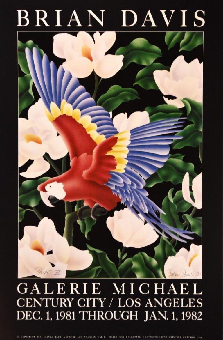 BRIAN DAVIS - “Parrot III”-Galerie Michael, Century City/Los Angeles ...
