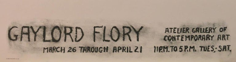 Gaylord Flory - Atelier Gallery of Contemporary Art, March 26-April 21 ...