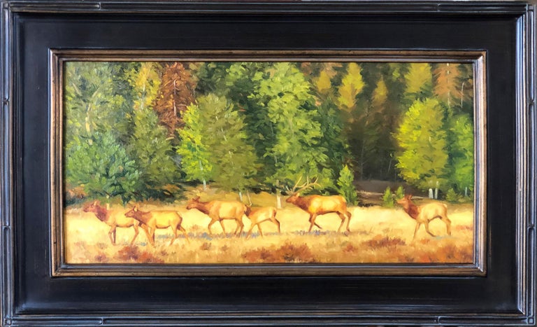 Gary Miller - Six Elk For Sale at 1stDibs