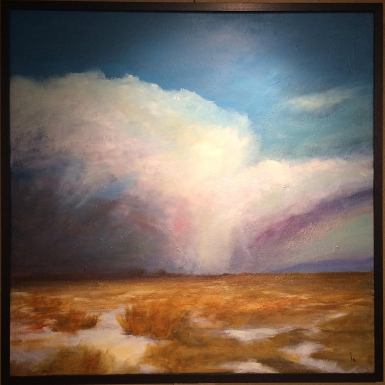 Alyson Kinkade - Vast, Snow Cloud Burst For Sale at 1stDibs
