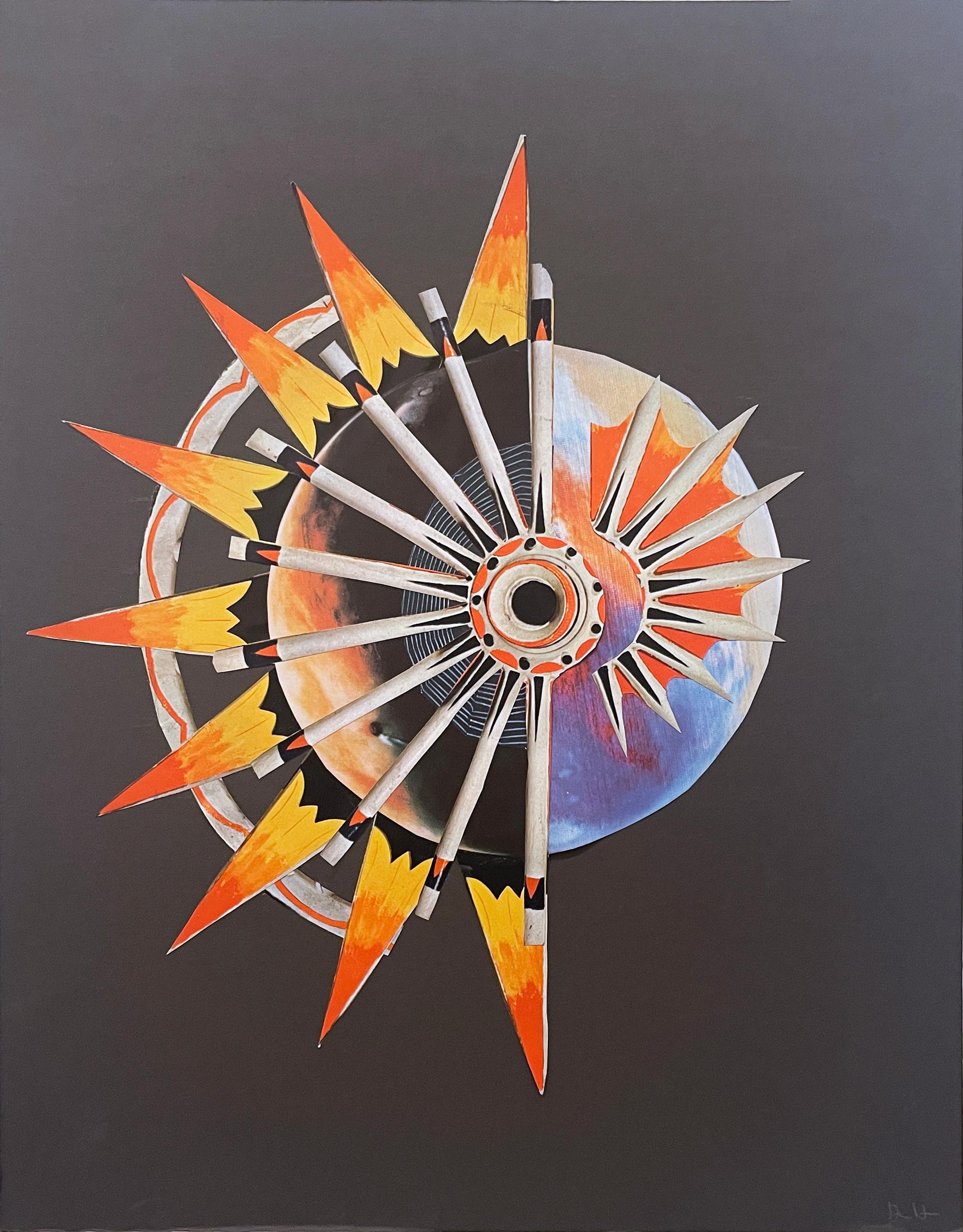 Deming King Harriman - Sun Spire, 2022, cosmic art, surreal, abstract ...