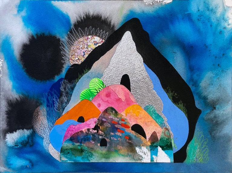 Shamona Stokes - Shire (2022), surreal abstract dream-like landscape ...