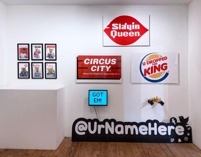 Kid Hazo - Circus City (2022) by Kid Hazo, sign art, graphic street art ...