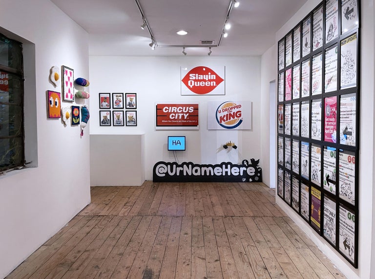 Kid Hazo - NFDeez (2022) by Kid Hazo, video installation, LED screen ...