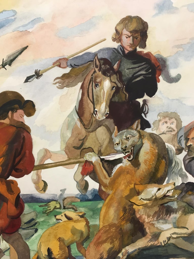 Thomas John Carlson - Rubens Study 4, old master, figurative ...