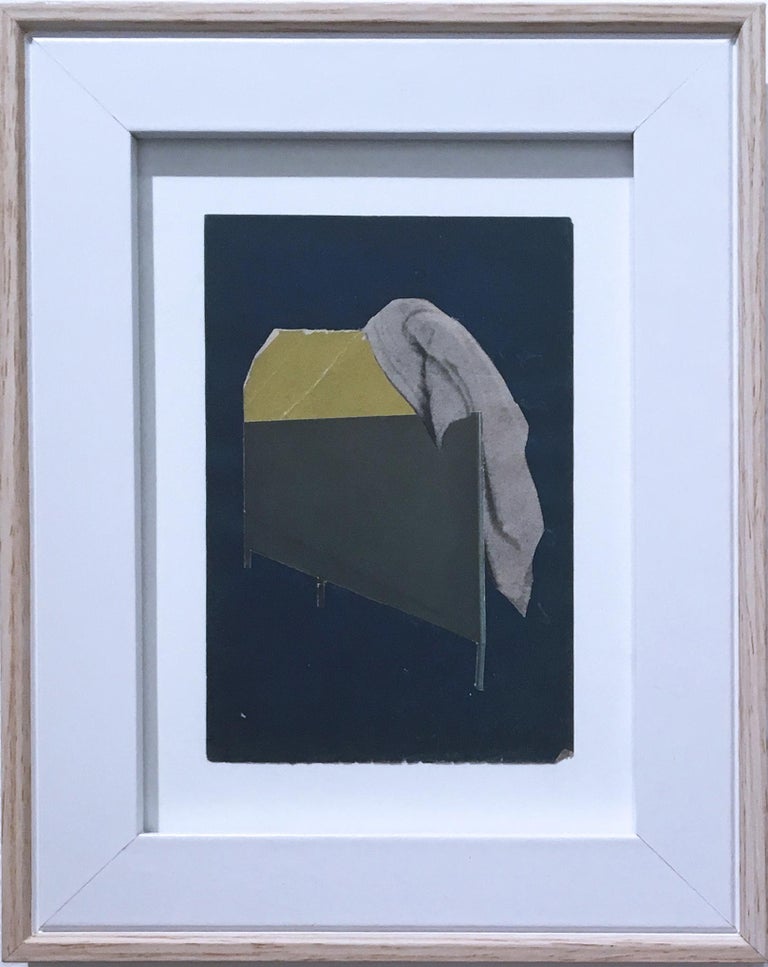 Kirkland Bray - Hitting The Showers, Collage on found paper, framed For ...