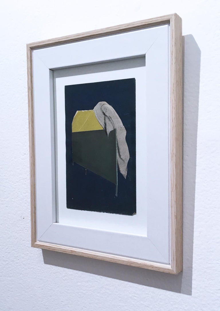Kirkland Bray - Hitting The Showers, Collage on found paper, framed For ...