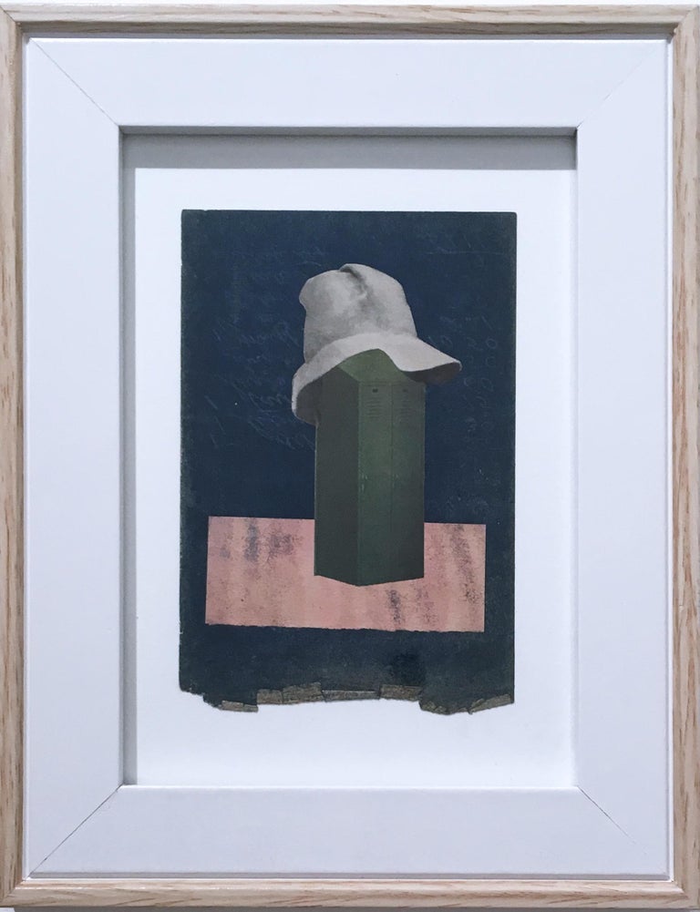 Kirkland Bray - Gilligan, Collage on found paper, framed For Sale at ...