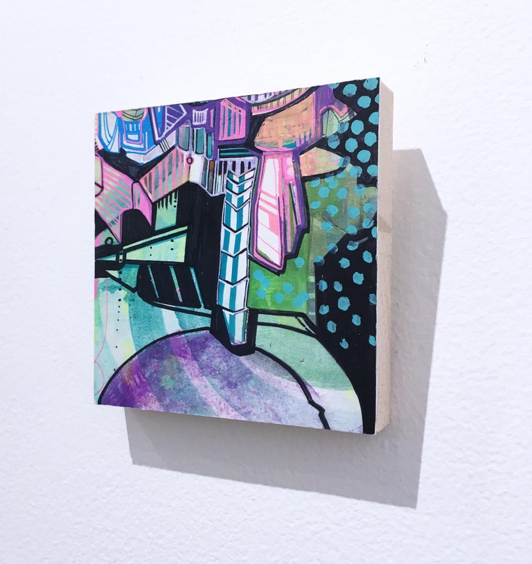 Catherine Hart - My 80's Heart "Token 5" 2019, gouache, acrylic ...