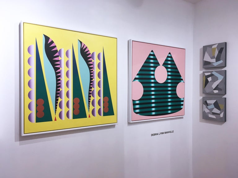 Kati Vilim - Habitat Fragmentation I, 2020, Abstract geometry, non ...