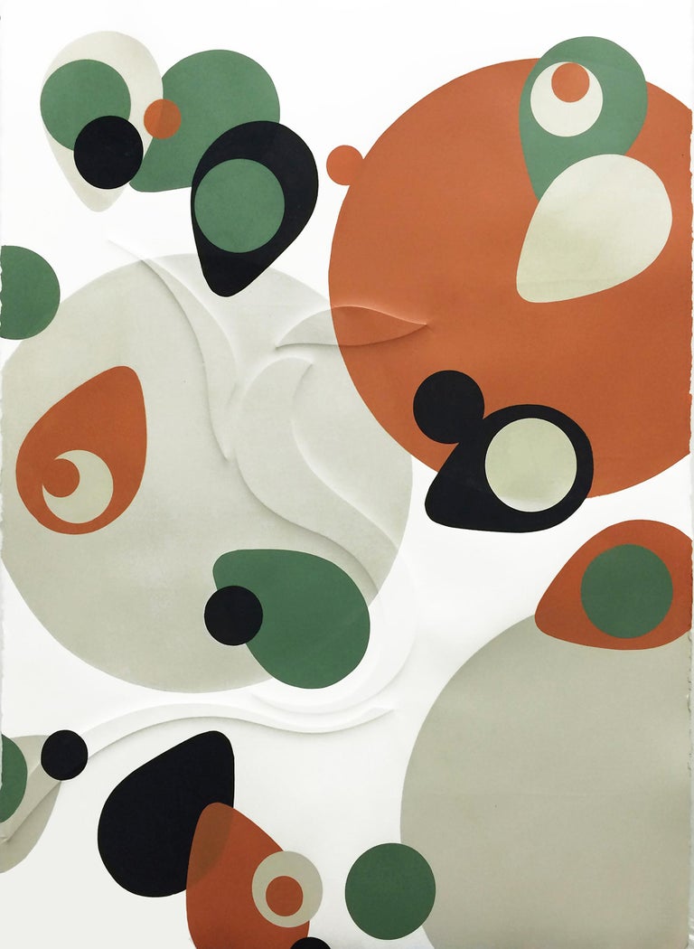 George Goodridge - Cooperative Kinetics #9, 2016, embossed serigraph ...