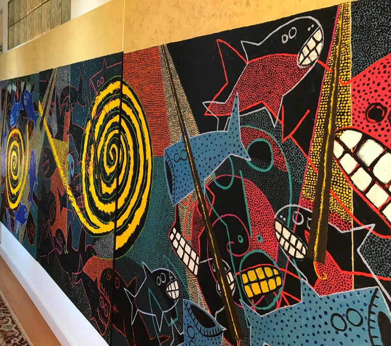 Russ Warren - Night Fishing at Mom's For Sale at 1stDibs | russ warren ...