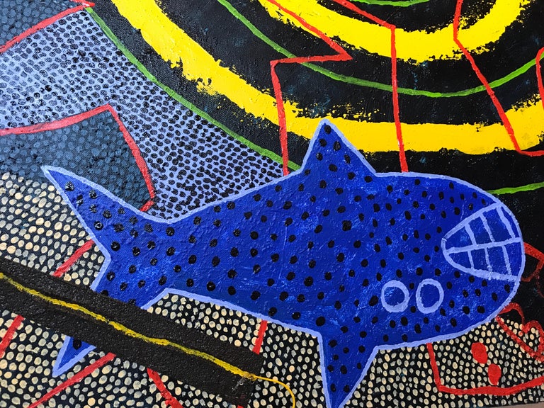 Russ Warren - Night Fishing at Mom's For Sale at 1stDibs | russ warren ...