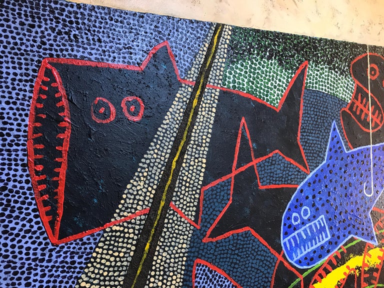 Russ Warren - Night Fishing at Mom's For Sale at 1stDibs | russ warren ...