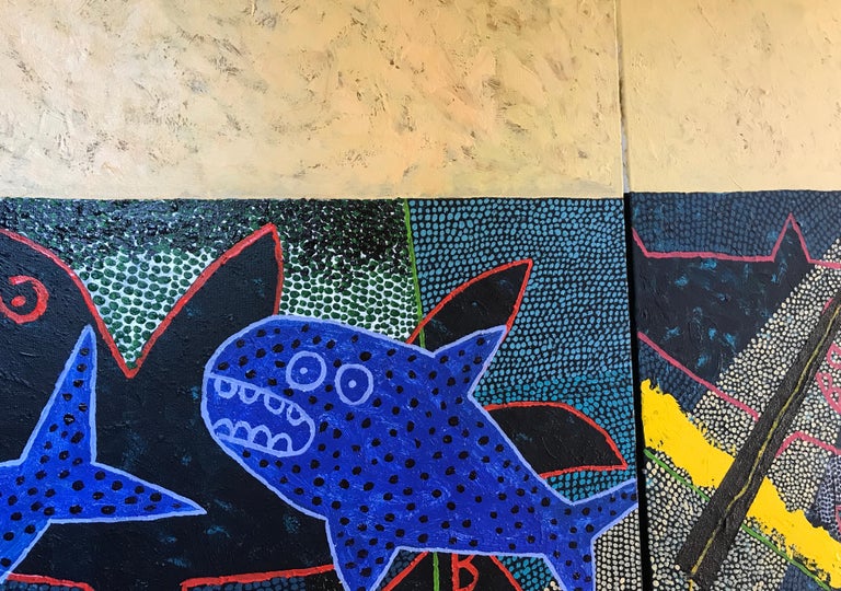 Russ Warren - Night Fishing at Mom's For Sale at 1stDibs | russ warren ...