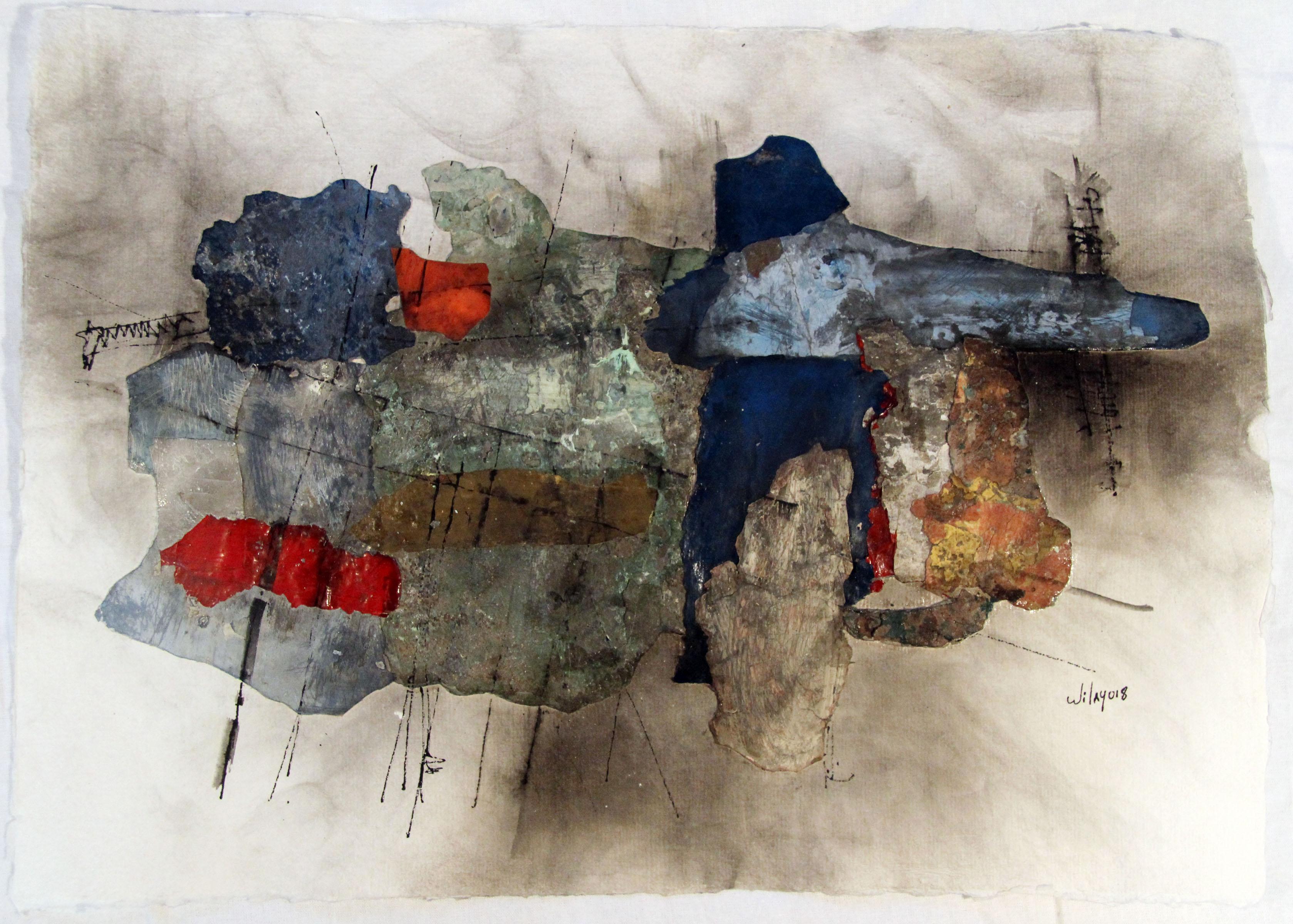 Amy Sands - Revolution LIII - blue green intricate lacey lasercut ...