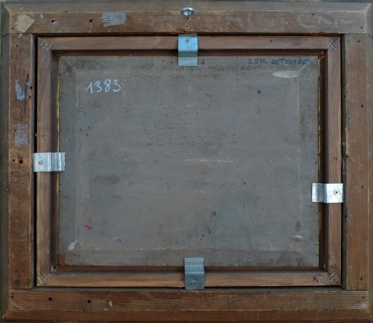 José Arpa Perea - "Feria de Sevilla, 19th Century oil on panel by ...