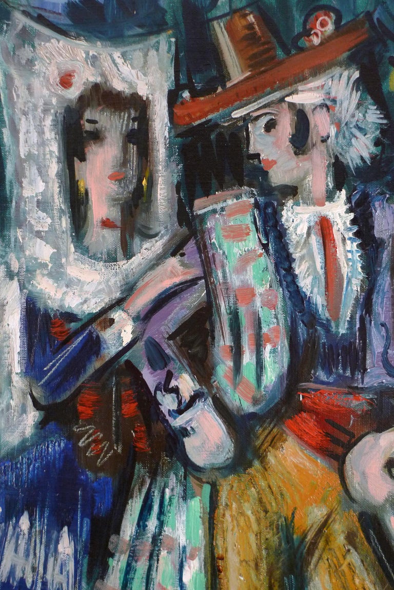 Pedro Flores Garcia - "Vision of Spain", 20th Century oil on canvas by ...