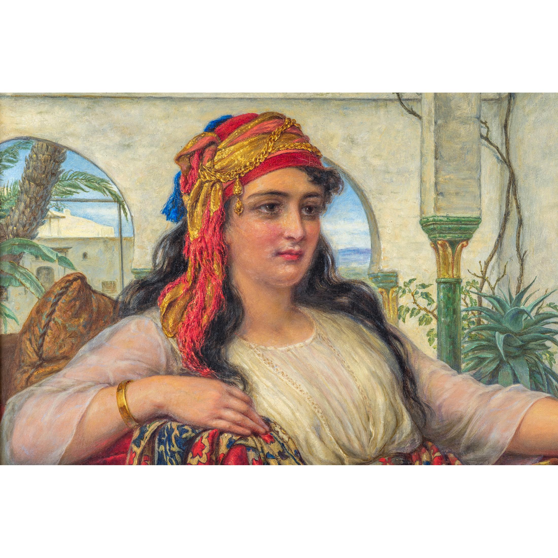 William Gale (British) - A Restful Moment in the Harem For Sale at ...