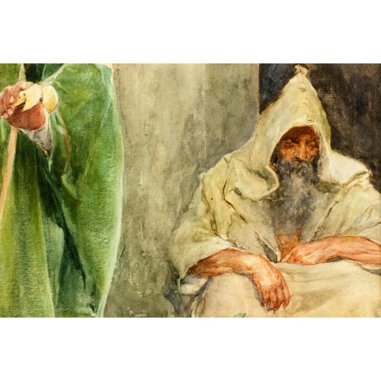 Ettore Simonetti - Market Scene For Sale at 1stDibs | ettore simonetti roma