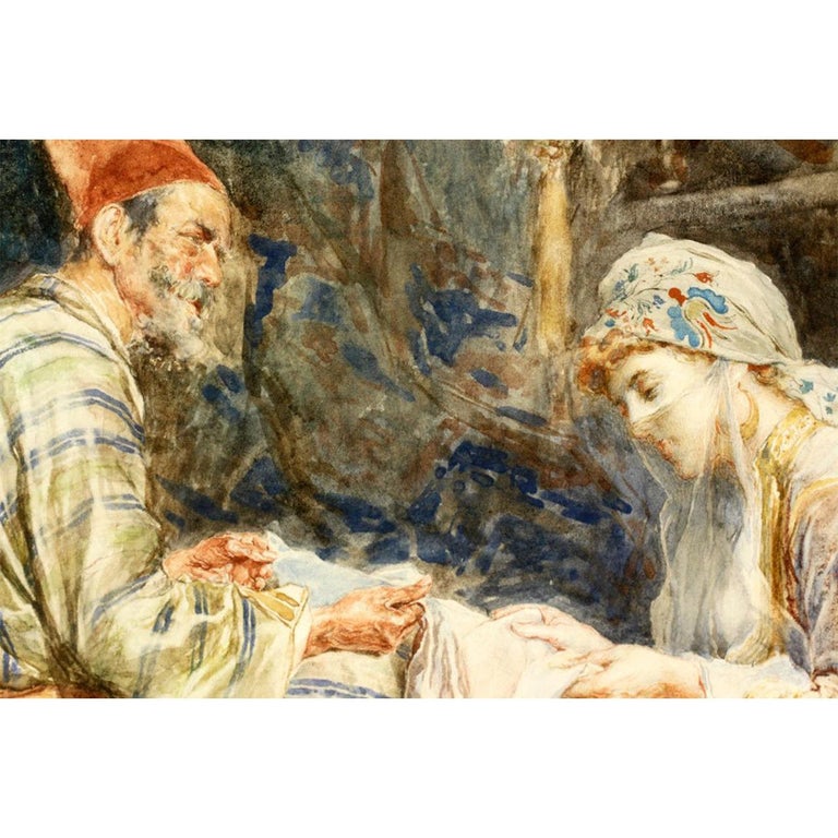 Ettore Simonetti - Market Scene For Sale at 1stDibs | ettore simonetti roma