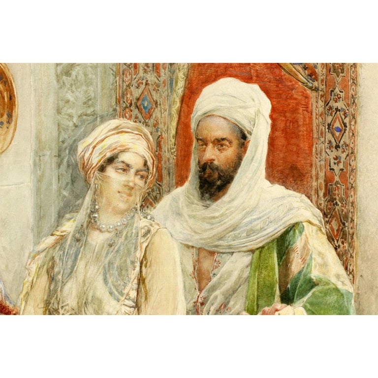 Ettore Simonetti - Market Scene For Sale at 1stDibs | ettore simonetti roma