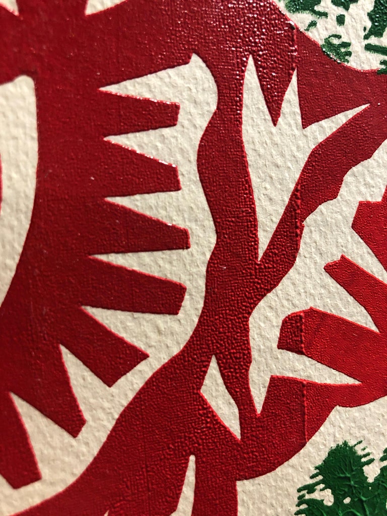 Michael Roman - 1980s Michael Roman "Dia De Los Muertos" Stencil ...