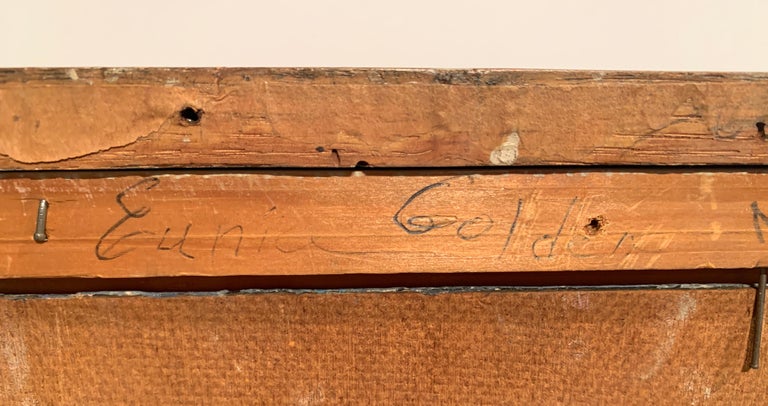 Eunice Golden - "Homage to a Friend" 1964 Portrait Painting NYC Female Artist Whitney Museum For ...